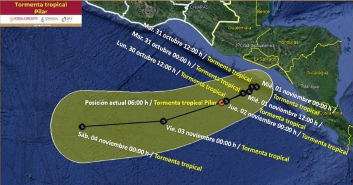 Tormenta tropical Pilar ocasionará lluvias en estos estados - Infórmate ...