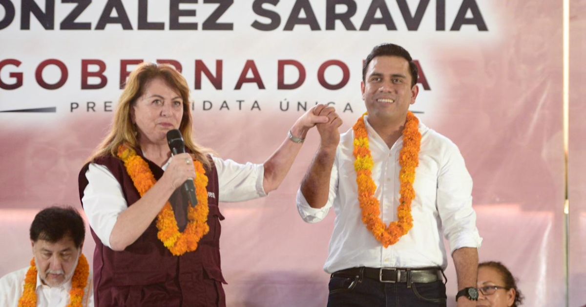 Gabriel Moreno Bruno muestra su apoyo a precandidata de Morena a ...