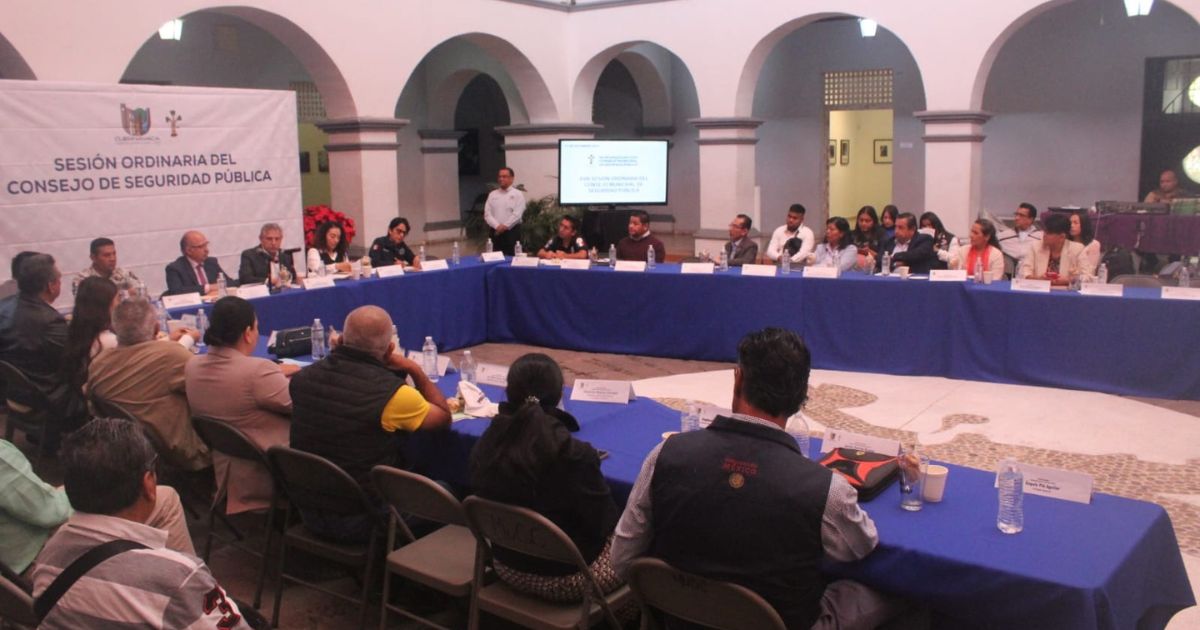 Consejo de Seguridad Pública avanza en acciones preventivas - Infórmate ...