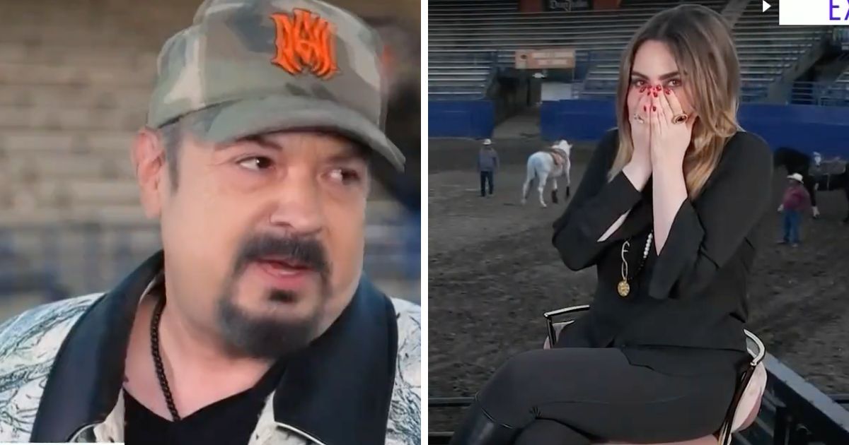 Pepe Aguilar encara a conductora de Telemundo en plena entrevista ...
