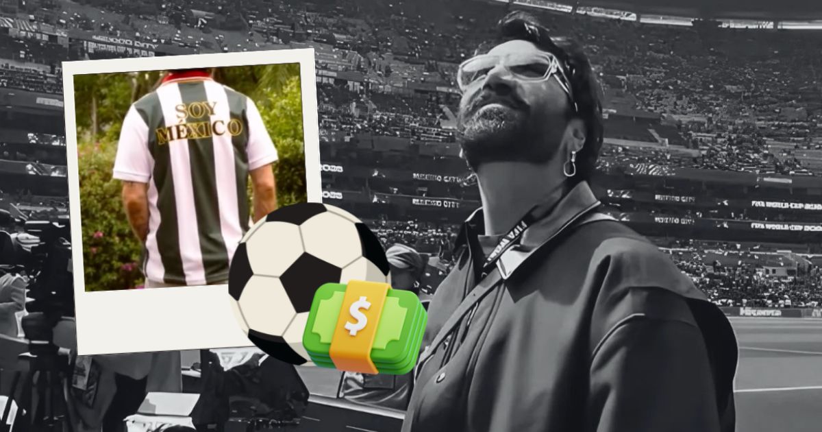 Alejandro Fernández estrena playera mundialista para el Tri - Infórmate ...