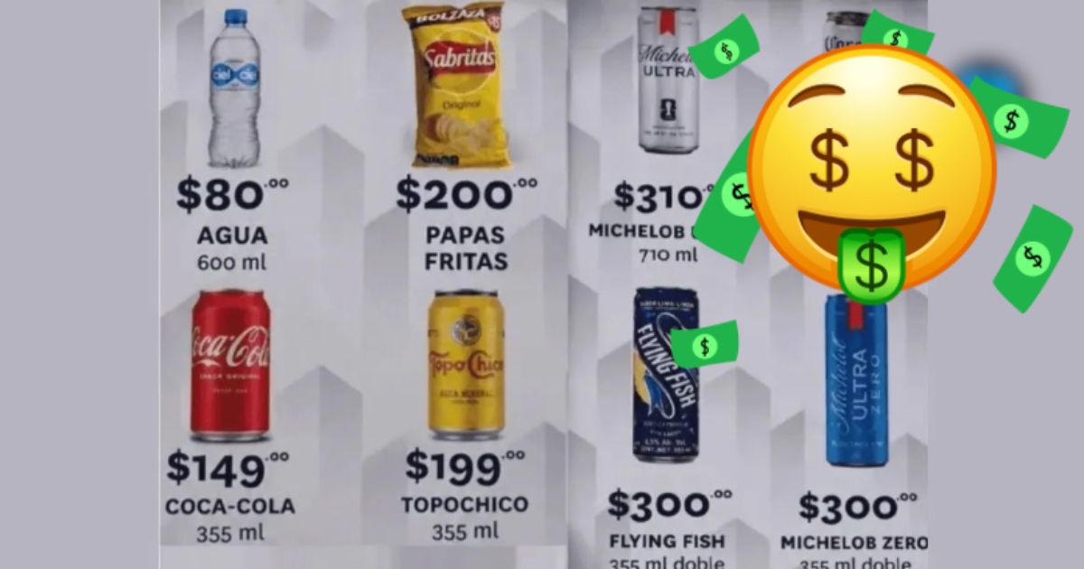 ¡Están volando! Filtran los carísimos precios para comer dentro del ...